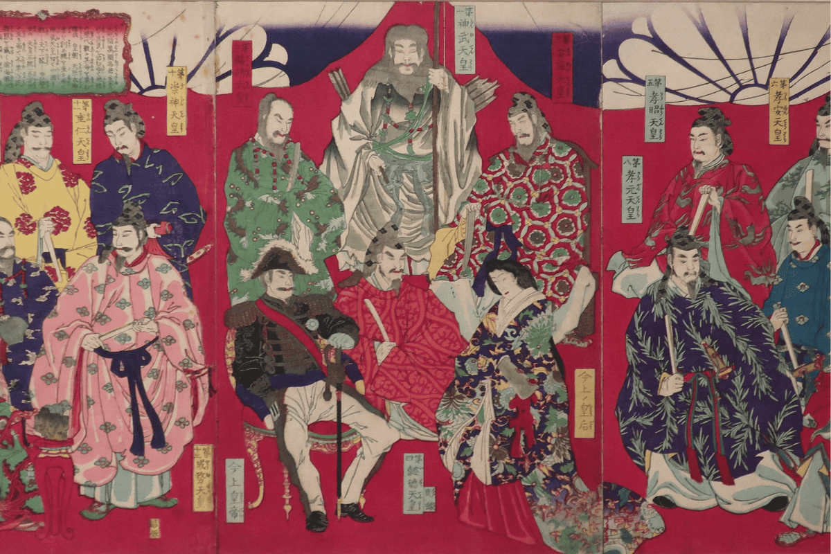 List of Japanese Emperors: A Timeline